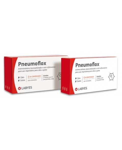 PNEUMOFLOX 8 COMPRIMIDOS - Compet